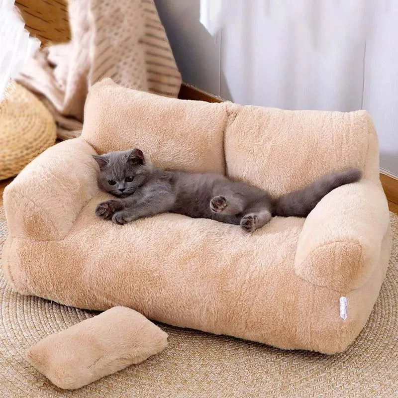 Luxury Cat Sofa Bed with Plush Comfort and Anti-Slip Base – Available ...
